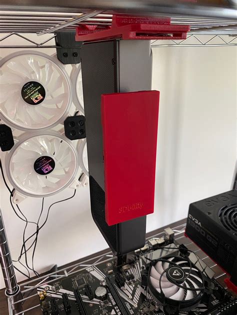 Gpu Riser Cover Mining Rig 8 Capacitor 3d Printed Pcie Shi 3dbility