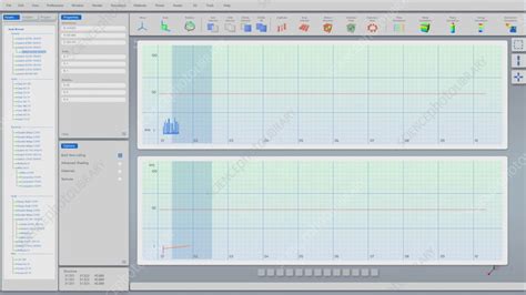 Technical Monitoring With Graphs And Industrial Analytics Animation Stock Video Clip K014