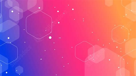 Best Hexagonal Shape Powerpoint Background For Presentation