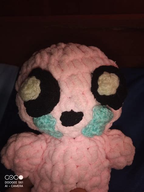 I Crocheted Myself An Isaac Plushie R Bindingofisaac
