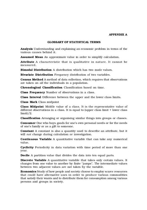 NCERT Book Class 11 Economics Chapter 8 Use Of Statistics PDF AglaSem