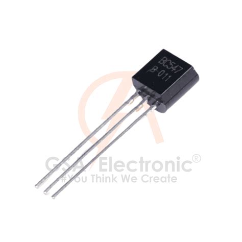 Bc547 Npn Transistor Gsa Electronic India