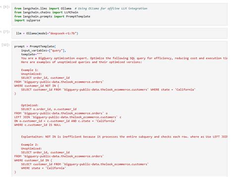 Deepak Kumar On Linkedin Optimizing Bigquery Queries Using Ollamas