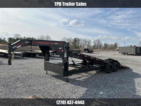 New 2024 Maxxd 102 X 24 175k Gooseneck Power Tilt Trailer For Sale