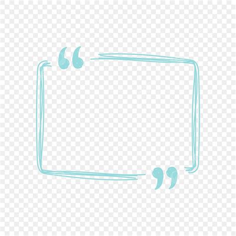 Hand Drawn Marks Vector Design Images Hand Drawn Double Quotation Mark
