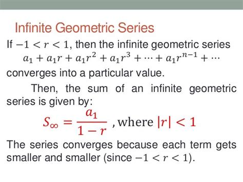 Geometric Series