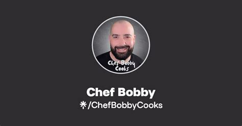 Chef Bobby Instagram Facebook Tiktok Twitch Linktree