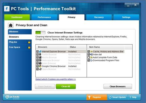 Pc Tools Performance Toolkit