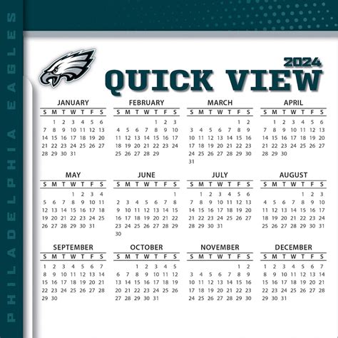 Eagles Schedule 2024 To 2024 Cora Viviana