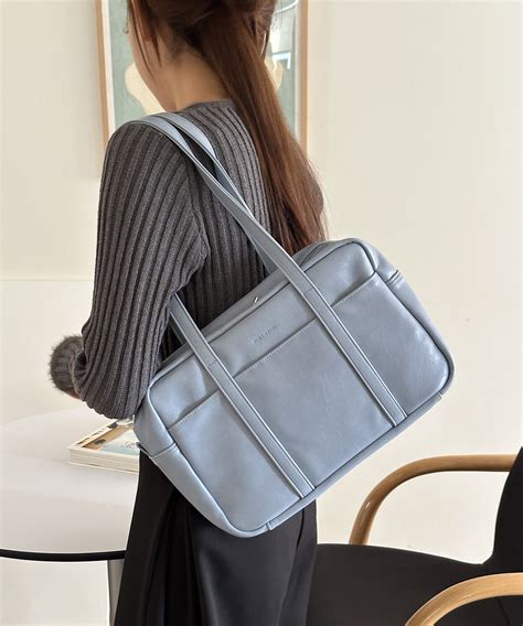 루비나틴 모니카 데일리백 스퀘어 쇼퍼백 숄다백 아이패드 대학생 여자가방 14컬러