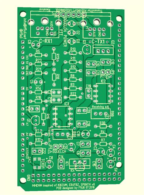 Mmdvm Board For Arduino Due F5uii French Hamradio Station