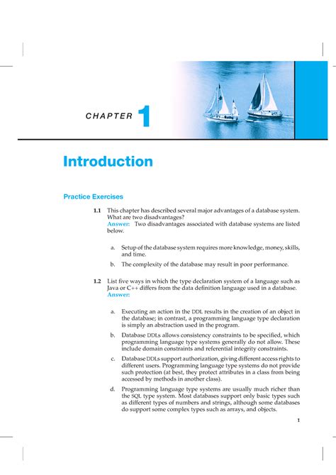 Database System Concepts 6th Edition Answers 数据库与数据结构 Studocu