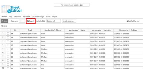 WooCommerce Memberships Search Users With Active Plans