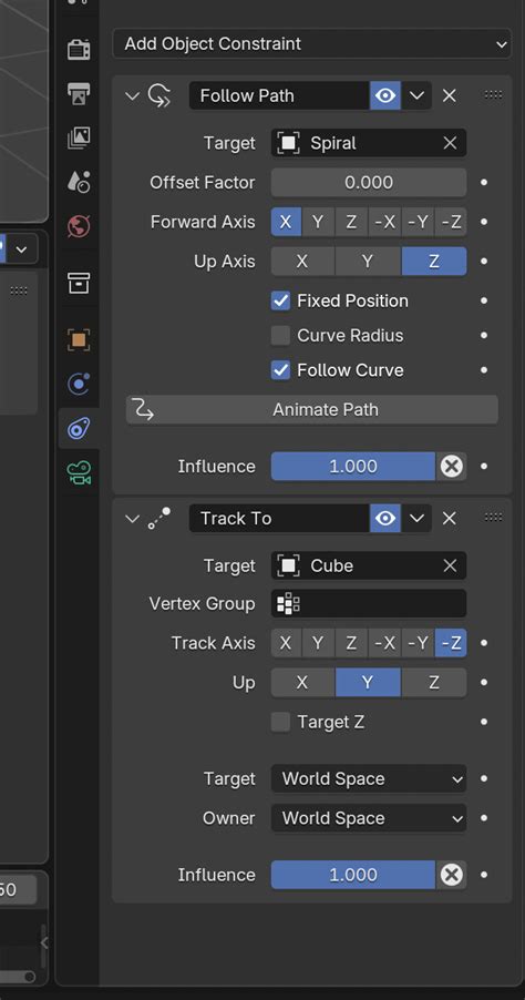 How To Block Camera Rotation When Following The Path Animation And Rigging Blender Artists