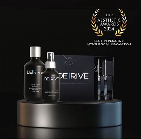 Revolutionary Derive Hair Serum For Bald Spot Or Thinning Fragile Hair