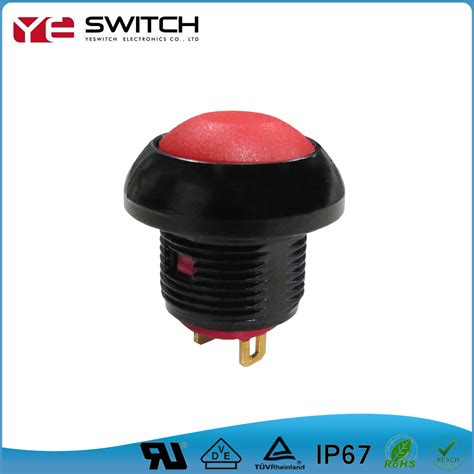 IP67 IP68 Waterproof Momentary Push Button Switch LED Illuminated Switch And Pushbutton Switch