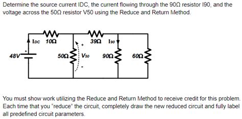 Solved Determine The Source Current IDC The Current Flowing Chegg