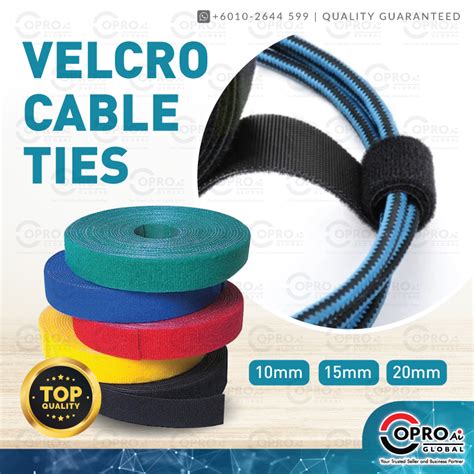 10meterx10152025mm Wire Organizer Velcro Cable Ties Velcro Straps
