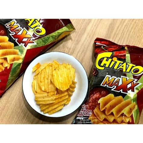 Chitato 55 Gram 60 Gram 168 Gram Beef Spicy Chicken Maxx Mexican Chilli Food And Drinks