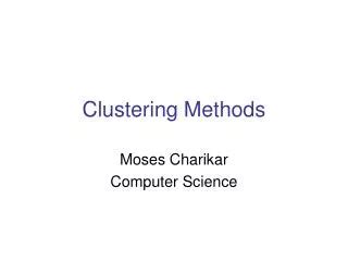 PPT Different Types Of Clustering Methods PowerPoint Presentation Free Download ID