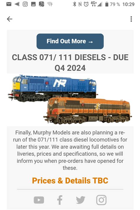 New Murphy Models 071 Class Locos Likely In 2024 News Irish Railway