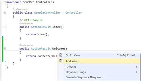 Controllers In Mvc Overview Of Controller