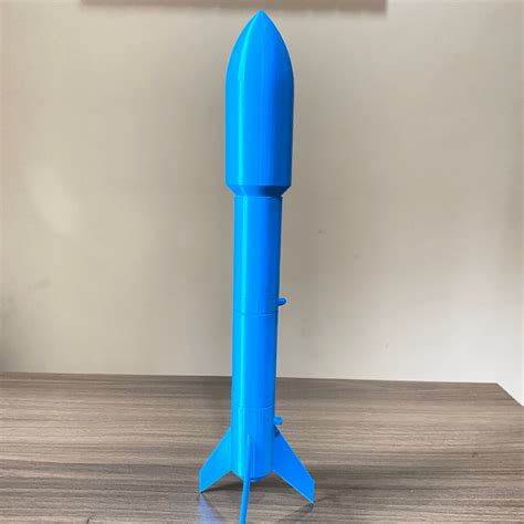 Flying Model Rocket 3d Printed Voyager Mayeen Shop