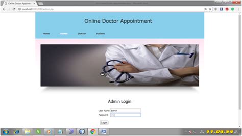 Online Doctor Appointment System Java Project 1000 Projects