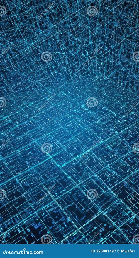 Web Processes Ai Storage Network Background 3d Abilities Digital Cyberspace Abstract Used Copy