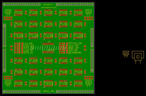 Homemade CPU Decoder EasyEDA Open Source Hardware Lab
