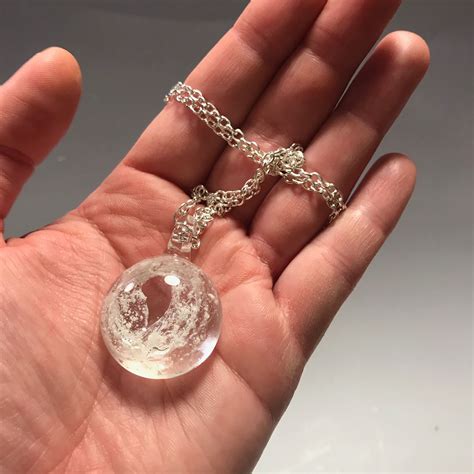 Cremation Ash Memorial Pendant Sarahaband