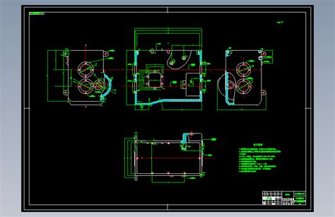 Kd1110型载货汽车变速器设计（有exb图） Autocad 2004 模型图纸下载 懒石网