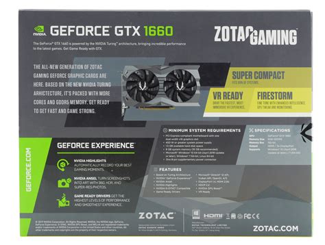 Обзор и тестирование видеокарты Zotac Gaming GeForce GTX 1660 AMP ...