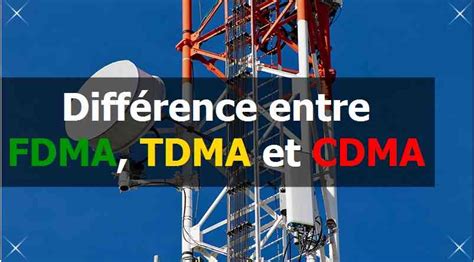 Différence Entre Gsm Et Cdma Waytolearnx