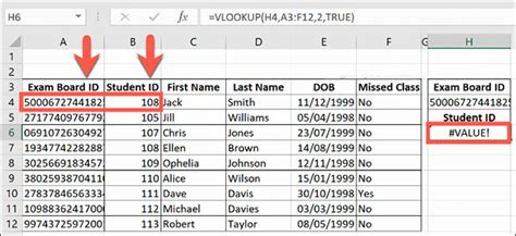 Kỹ thuật khắc phục lỗi VLOOKUP của Excel HỌC VIỆN ĐÀO TẠO TRỰC TUYẾN TẬN TÂM CHẤT LƯỢNG