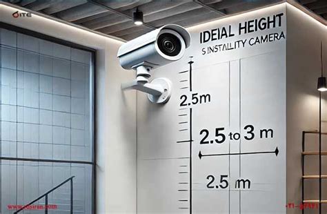 ارتفاع استاندارد برای نصب دوربین مداربسته چقدر است؟ مرجع اطلاعات