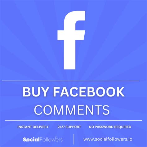 Buy Facebook Custom Comments