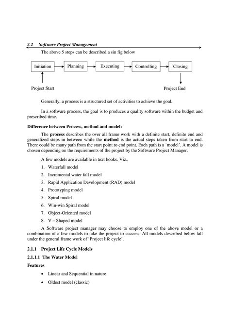 Solution Project Lifecycle And Effort Estimation Software Process