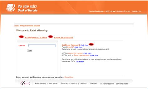 Bank Of Baroda Bob Internet Banking⁠ How To Register And Log In