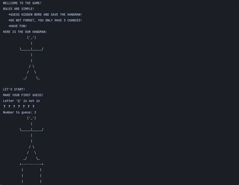 Github Slyce20hangman Little Functional Hangman Game Using Python Class