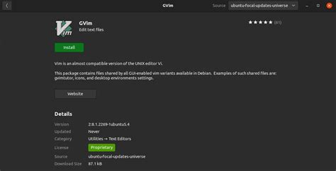 如何在 Ubuntu 20 04 上安装 Gvim