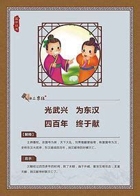三字经宋齐继梁陈承为南朝都金陵学校展板图片下载 红动中国