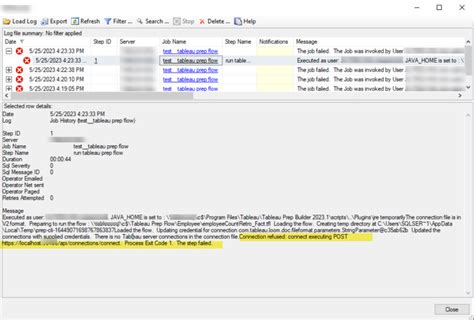 Run Flow Via Command Line As A Cmdexec Step In Sql Job Agent Works Via Wts Or Manually But