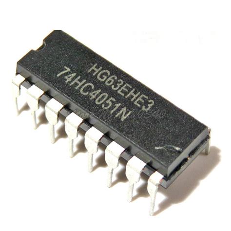 Amazon Com 50pcs 74HC4051N 74HC4051 SN74HC4051N DIP 16 Multiplexer Switch ICS 8 Channel MUX