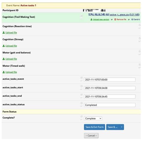 Redcap Dashboard Illustrates The Home Screen Of A Given Research