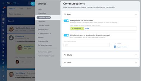 Bitrix Settings New Single Section
