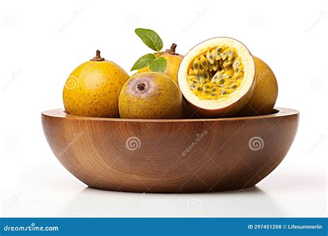 Exotic Elegance Passion Fruit Delight Stock Illustration