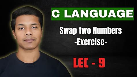 C Language Lec 9 Exercise Swap Two Numbersalternate Method C Coding Clanguage Gate
