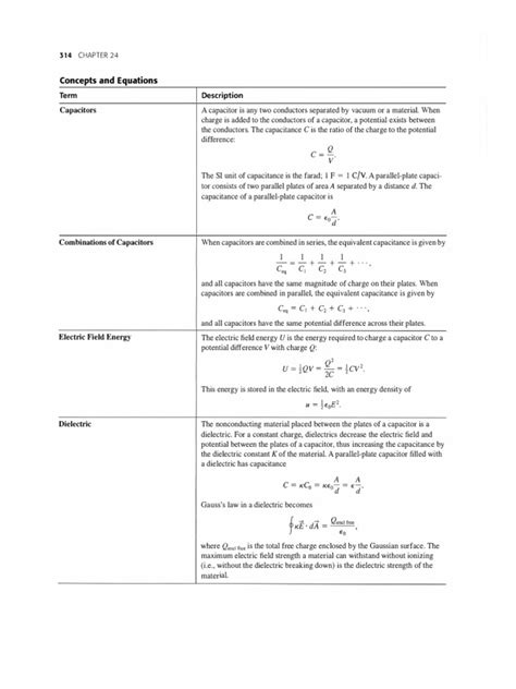 Lecture 5 Capacitance And Dielectrics Pdf Capacitance Capacitor