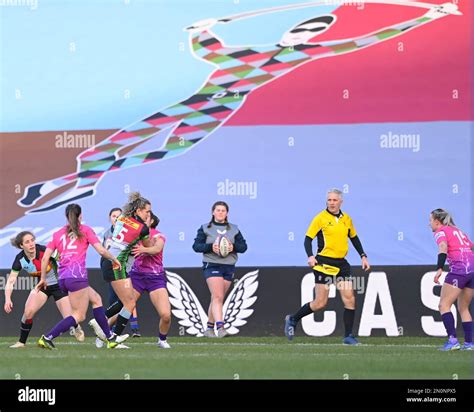 Twickenham Stoop England Ellie Kildunne Of Harlequins In Action